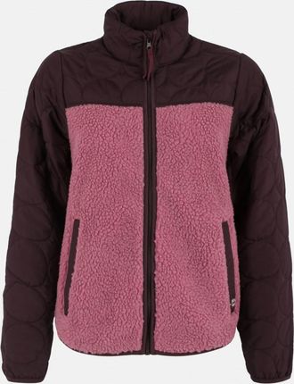 Danef&aelig; Danehazel &Uuml;bergangsjacke Rose Bordeaux Rot Fleece