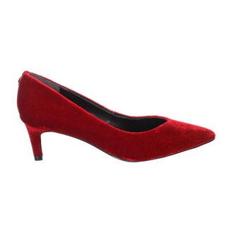 Guess Rote Samt-Pumps mit spitzer Zehenpartie - - Shoes - Damen - Rot - 36 EU