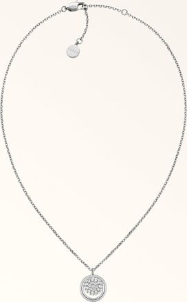 Furla Miasfera Charms Halskette Color Argento Metallic Metall + Strass Damen