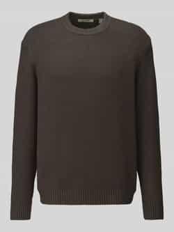 Only & Sons Relaxed Fit Pullover aus Baumwoll-Mix mit Woll-Anteil Modell JAMES