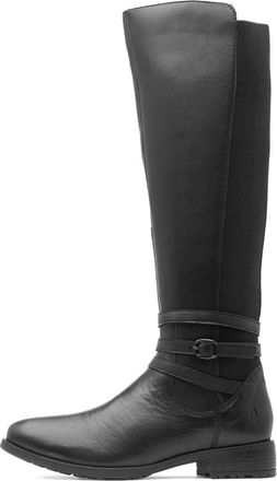 Hush Puppies Damen Vanessa Halblange Stiefel, Schwarz, 41 EU