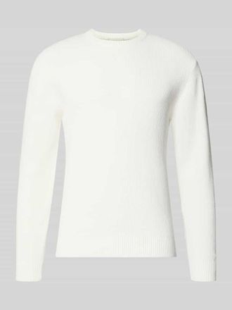 Tom Tailor Regular Fit Strickpullover aus Baumwoll-Mix
