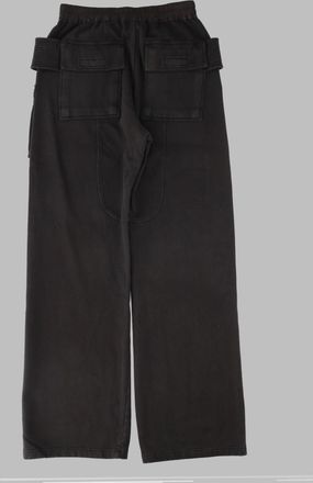 Rick Owens Multi-Pocket Cotton Cargo Pants - Black
