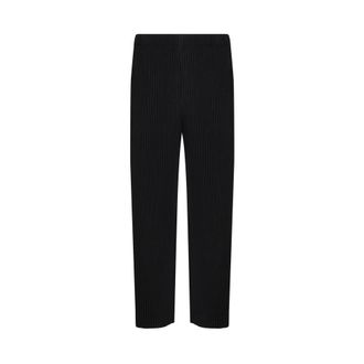 Issey Miyake Homme, Pantalons, Noir, Taille: S Color Pleats 1