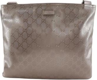 Gucci Sac bandouli&egrave;re vintage Pre-owned - Femme - Pre-owned - Brun - Taille: ONE Size