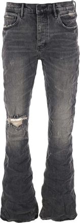 Purple Homme, Jeans, Gris, Taille: W36 P004 Flared Jeans
