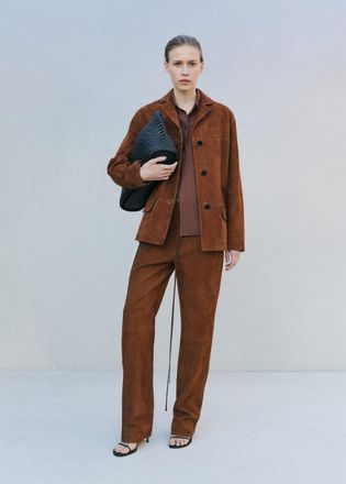 Mango Ledertasche in Flecht-Optik schwarz - Damen - Einheitsgr&ouml;&szlig;e - MANGO