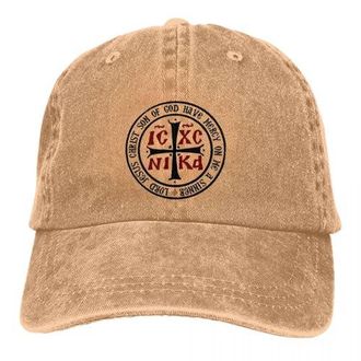 Generic Casquette de baseball Dieu Croix Multicolore Chapeau &agrave; visi&egrave;re pour femme Casquette de pri&egrave;re personnalis&eacute;e Protection Chapeaux Cadeau