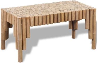 vidaXL Couchtisch Bambus Vidaxl