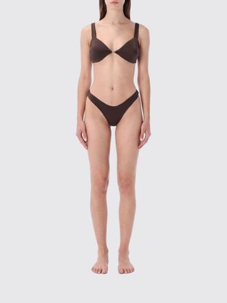 Matine&eacute; Bikini triangle avec encolure en V et culotte br&eacute;silienne