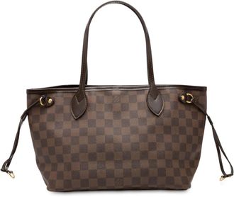 Louis Vuitton Shopper - Damier Ebene Neverfull PM - Gr. unisize - in Braun - f&uuml;r Damen