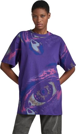 G-Star RAW Damen Printed Boxy U T-Shirt