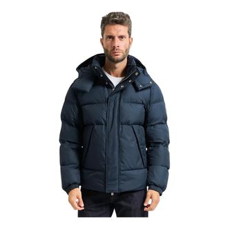 HUGO BOSS Homme, Vestes, Bleu, Taille: 2XL Veste Rembourr&eacute;e Bleue