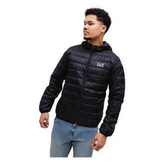 Emporio Armani Homme, Vestes, Noir, Taille: M Core Identity Packable Down Jacket