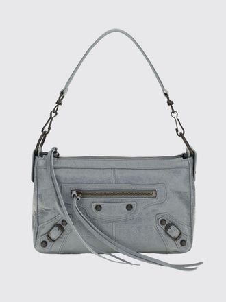 Balenciaga Mini sac Le City Moto en cuir dagneau Arena &agrave; clous
