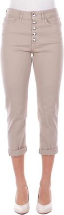 Dondup Femme, Pantalons, Beige, Taille: W27 Cropped Pantalons