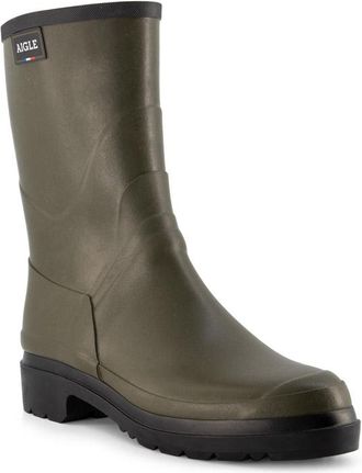 Aigle Herren Gummistiefel grün Gummi