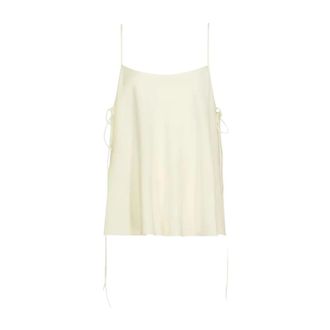 Alaia Gebundene Bluse - - Tops - Damen - Wei&szlig; - S