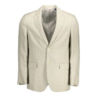 GANT Klassische Beige Herrenjacke - - Jackets - Herren - Beige - XL