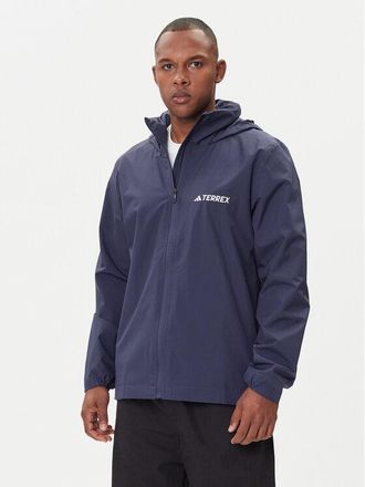 adidas Regenjacke Multi Essentials 2L Rain JY0477 Dunkelblau Regular Fit