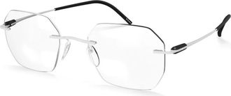 Silhouette unisex, Accessoires, Gris, Taille: 50 MM 5561 LG 1540 Optical Frame