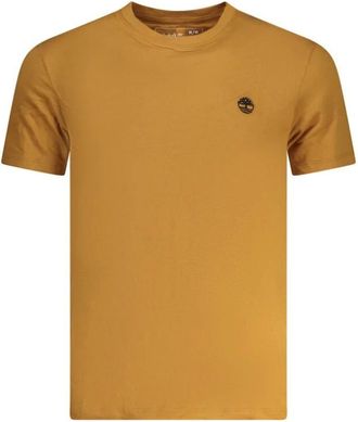 Timberland Homme, Tops, Brun, Taille: S T-shirt Homme en Coton Marron Aventure