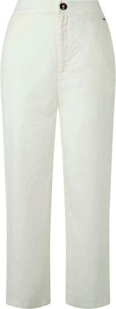 Pepe Jeans London Damen Cailin Pants, White (Mousse), XS