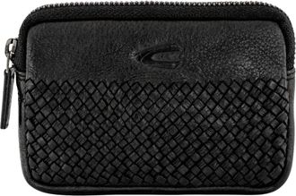 Camel Active Wave Damen Schlüsseletui Schlüsseltasche Leder Mittelgroß Schwarz