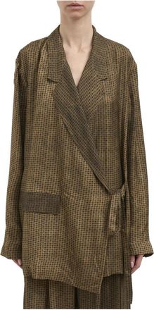 Uma Wang UMA Wang, Femme, Vestes, Brun, Taille: 38 FR Khloe Jacket