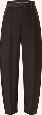 Marella Marlenehose Mit Galonstreifen schwarz