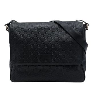 Gucci Sac bandouli&egrave;re Pre-owned - Femme - Pre-owned - Noir - Taille: ONE Size