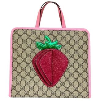 Gucci Sac cabas GG Supreme Pre-owned - Femme - Pre-owned - Beige - Taille: ONE Size
