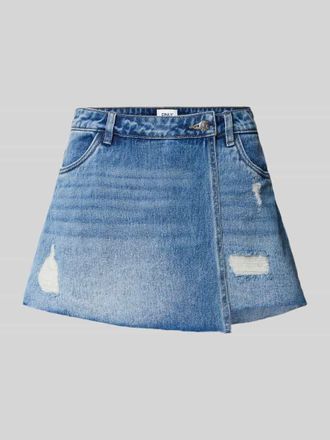 Only Regular Fit Jeansshorts-Rock in Wickel-Optik Modell TEXAS