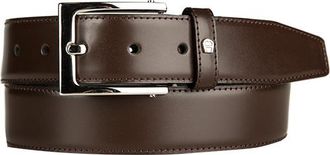 Aigner Herren G&uuml;rtel braun Glattleder
