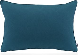 H.O.C.K. Sparkle Outdoor Kissen inkl. Füllung mit Keder wasserabweisend/lichtecht (6-7) für den Garten (60x40cm, Petrol)