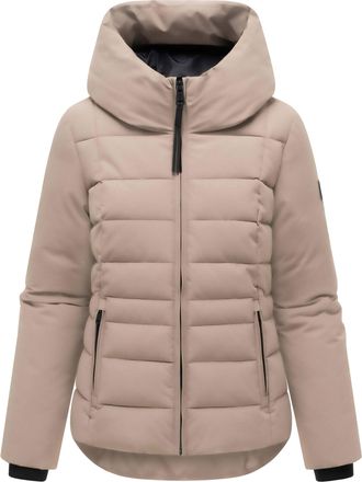 Navahoo Damen Steppjacke Steppt&auml;nzchen mit Kapuze