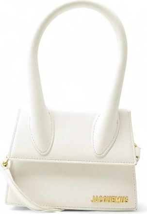 Jacquemus Crossbody Bags - JACQUEMUS LE CHIQUITO MITTLERER CROSSBODY-TASCHE A - Gr. unisize - in Wei&szlig; - f&uuml;r Damen