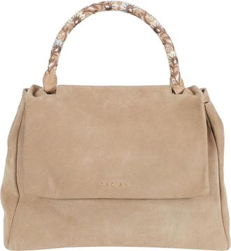 Orciani Femme, Sacs, Brun, Taille: ONE Size Sveva Peach Medium Bag
