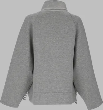 Rotate Viscose Scuba Jacket - Gray