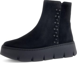 Gabor Damen Plateaustiefeletten, Frauen Stiefeletten,Best Fitting,Bootee,Booties,halbstiefel,Kurzstiefel,uebergangsschuhe,schwarz,41 EU / 7.5 UK