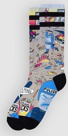American Socks Mayhem - Mid High Socks blue