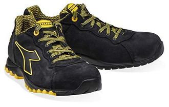 Utility Diadora Utility Diadora Beat Da2 Low S3 HRO SRC Chaussures de Travail Basses Unisexe - Adulte, Noir, 40 EU