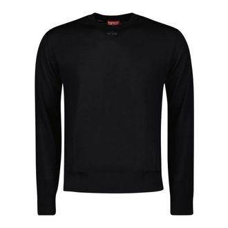 Diesel Homme, Pulls, Noir, Taille: XL Pull en laine K-Garth Noir