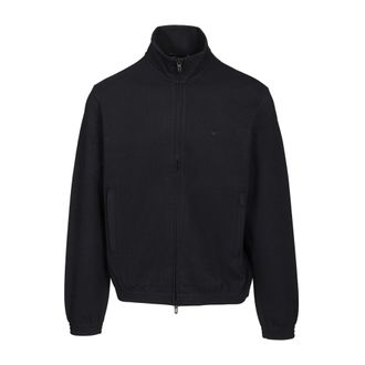 Emporio Armani Homme, Sweatshirts et sweats &agrave; capuche, Bleu, Taille: S SweaT-shirt z zippeur