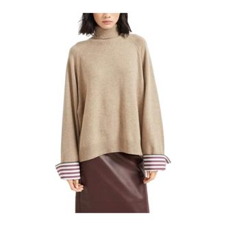 Brunello Cucinelli Damen, Strickwaren, Beige, SGr&ouml;&szlig;e