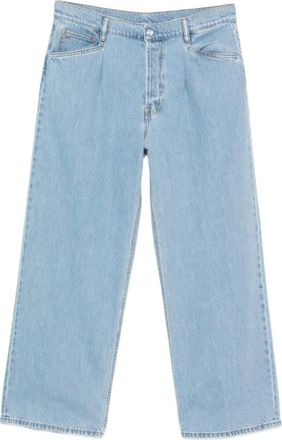 Nine In The Morning Homme, Jeans, Bleu, Taille: W34 Denim cinque tasche gamba morbida