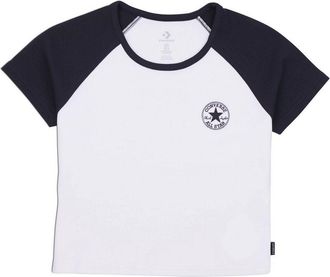Converse T-Shirt WOMENS CONVERSE CHUCK TAYLOR RAGLAN T-SHIRT (1-tlg)