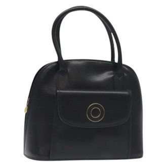 Celine Sac &agrave; main vintage en cuir Pre-owned - Femme - Pre-owned - Noir - Taille: ONE Size