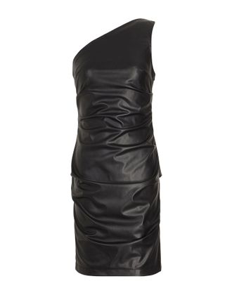 8 by YOOX ONE-SHOULDER MINI DRESS