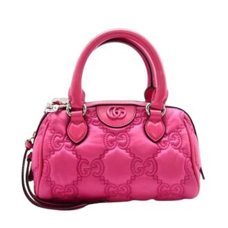 Gucci Mini sac port&eacute; &eacute;paule Pre-owned - Femme - Pre-owned - Rose - Taille: ONE Size